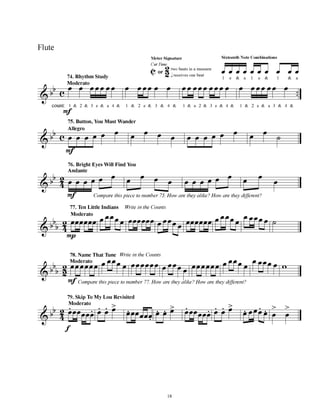 Band Folio.Book 1 - Flute | PDF
