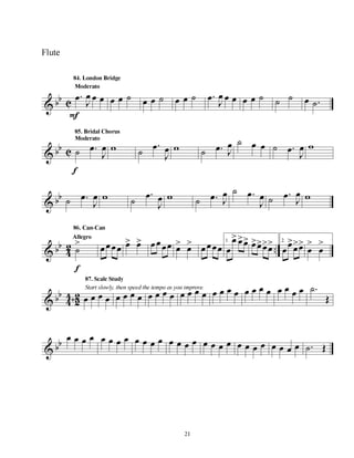 Band Folio.Book 1 - Flute | PDF