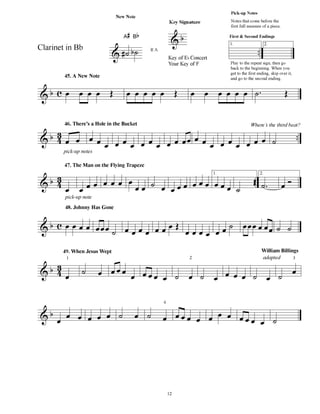 Band Folio.Book 1 - Clarinete | PDF