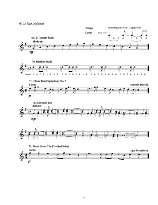 Band Folio.Book 1 - Sax Alto | PDF