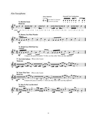 Band Folio.Book 1 - Sax Alto | PDF