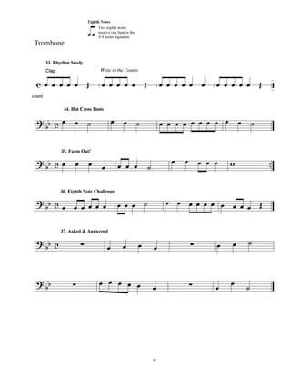 Band Folio.Book 1- Trombone | PDF
