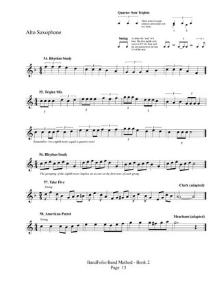 Band Folio.Book 2 - Sax Alto | PDF