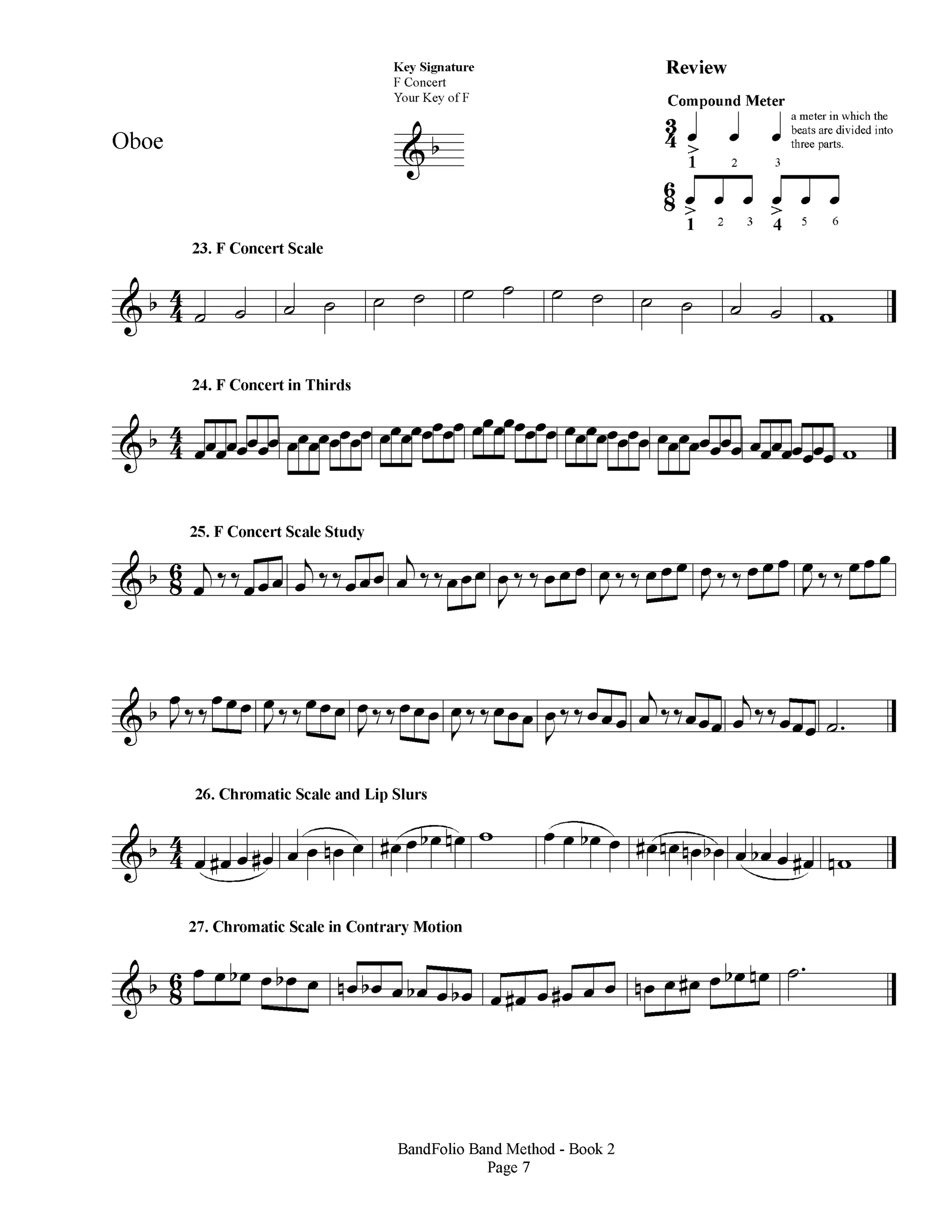 Band Folio.Book 2 - Oboé | PDF