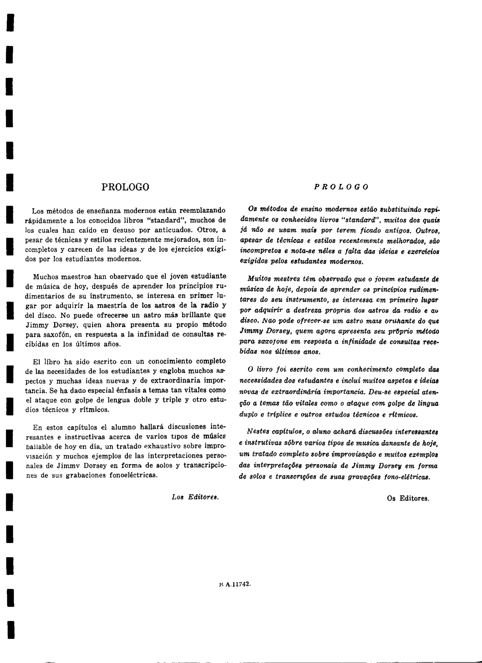 Método para safone jimmy dorsey | PDF
