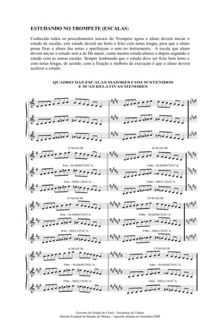Método básico para trompete | PDF