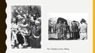 Partizanski pokret otpora i četnički kola.pokret | PPTX