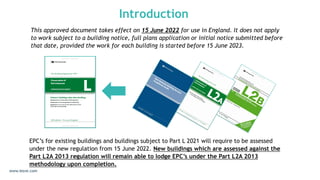 Part L and O 2021 – what these changes mean for designers | PDF