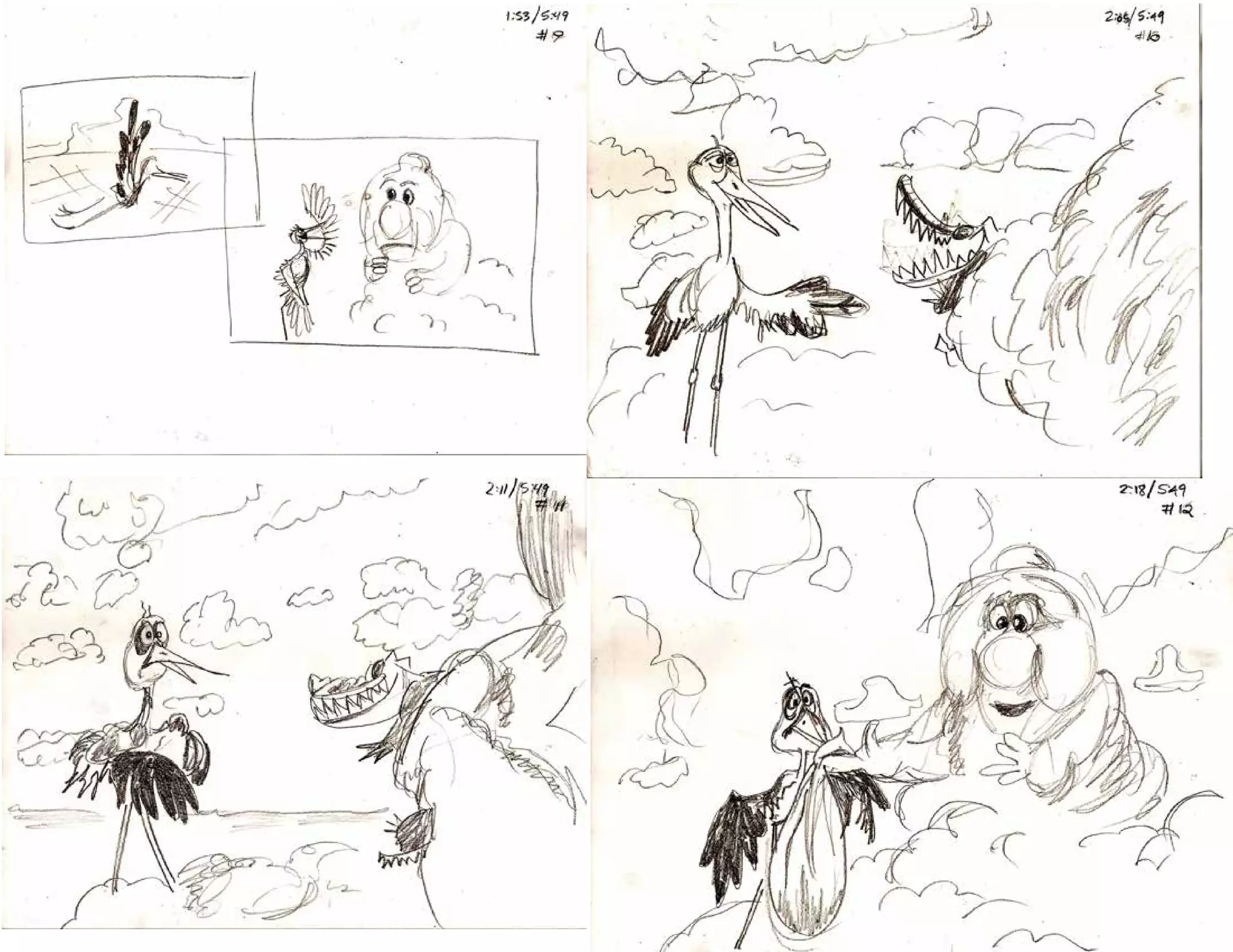 Partly Cloudy Pixar Short Film - Reverse Storyboard | PPT