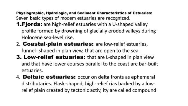 part marine environment.pptx only marginal marine environmrnts | PPT