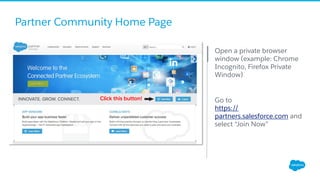 Partner Community Access - Existing Partners | PPT