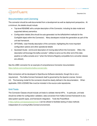 Partner Development Guide for Kafka Connect | PDF