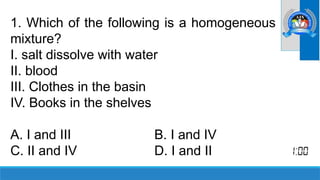partnered quiz in science SIX (MATTER).pptx