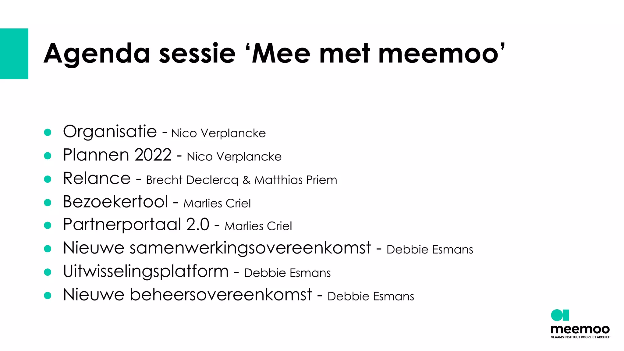 Mee met meemoo | PPT