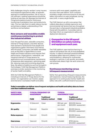 Accenture: Partnering to Protect the Industrial Athlete | PDF