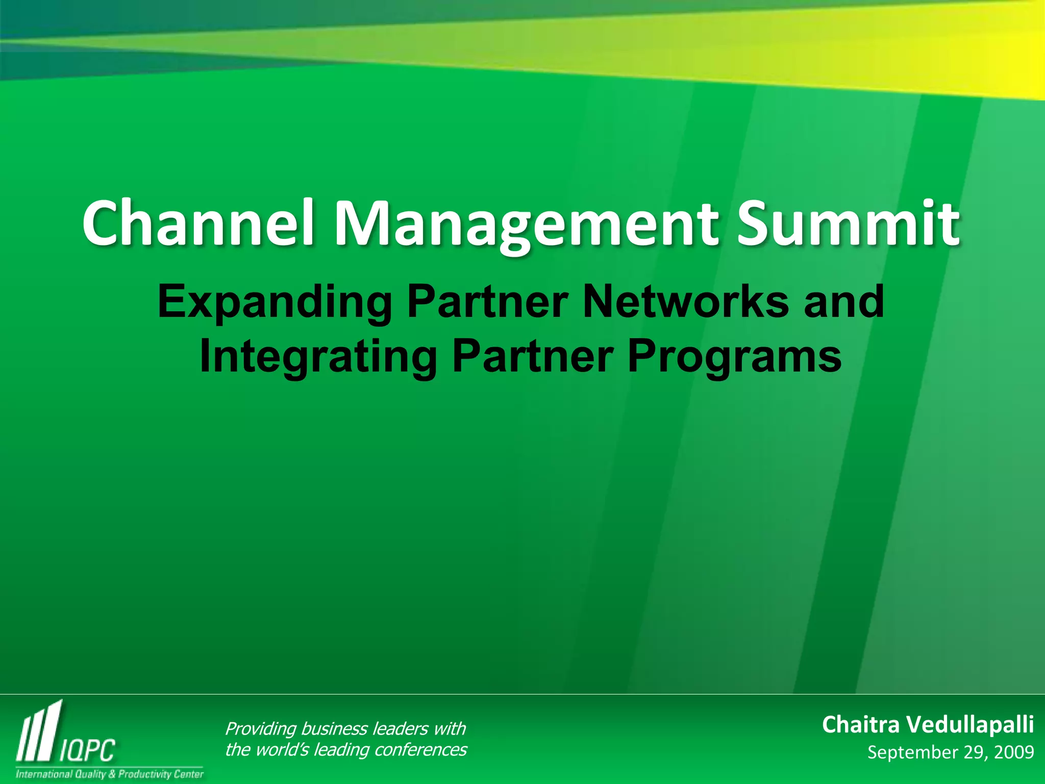 Partnering Maturity Model | PPTX