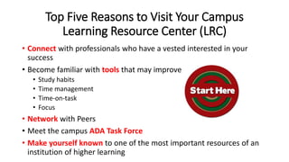 Partnering With Your LRC | PPT