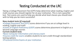 Partnering With Your LRC | PPT