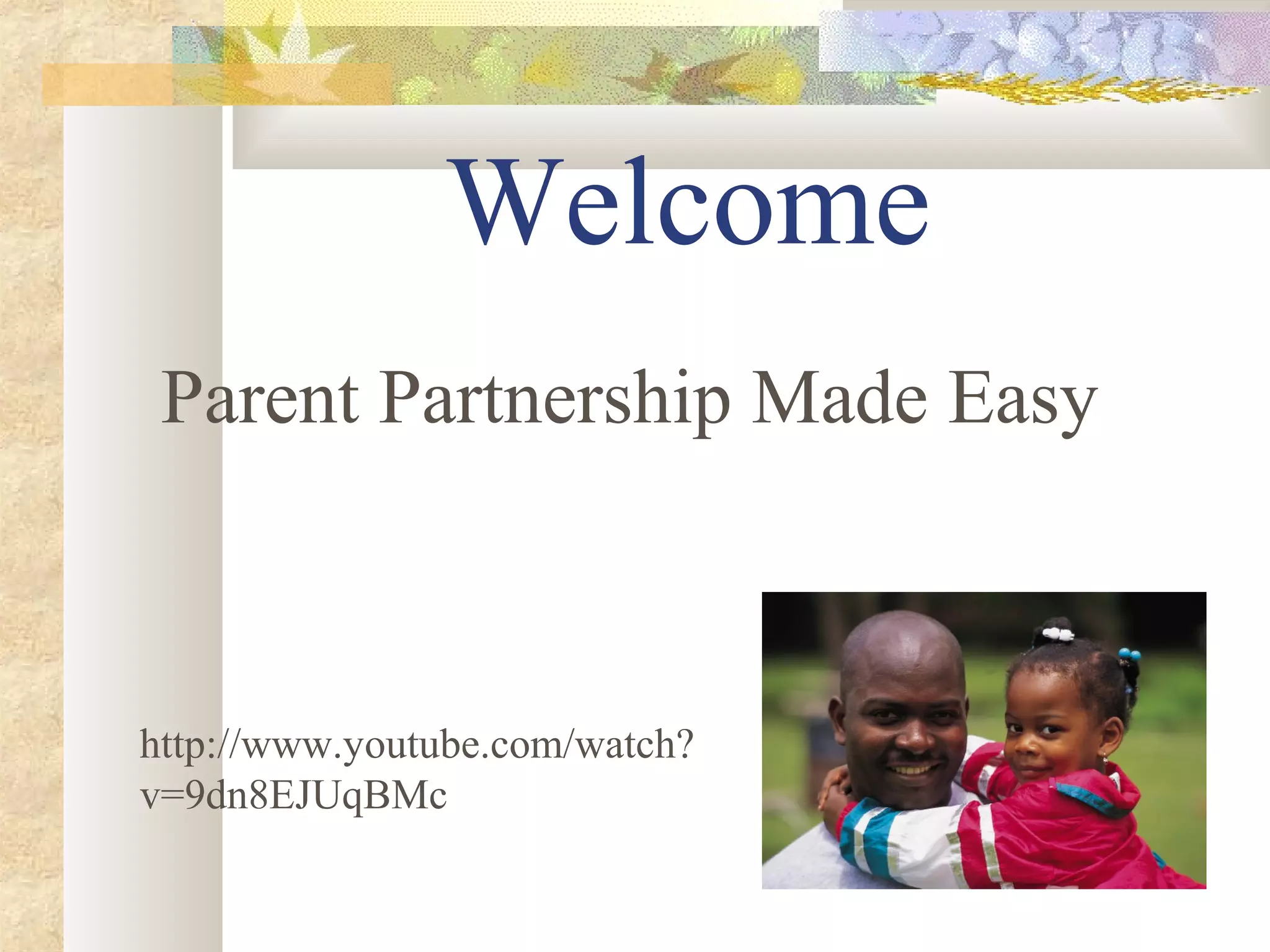 Partnering with parents | PPT