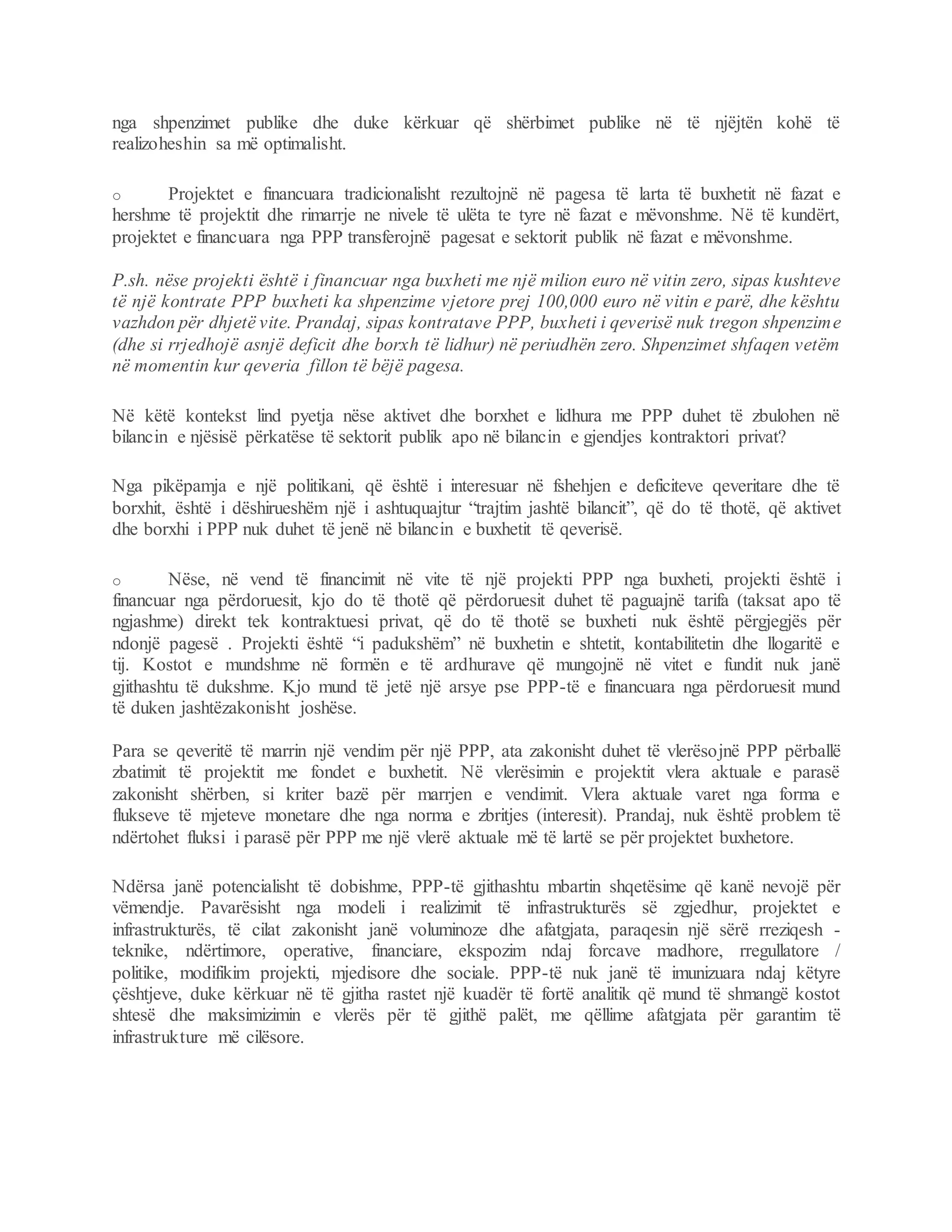 Partneriteti publik privat dhe borxhi publik | DOCX