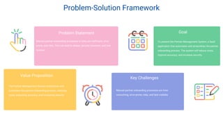 Partner Management System Solution | PPTX