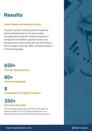 Partner Marketing - A Macro Case Study | PDF