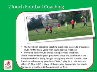 Partner presentation 2 Touch Football Academy | PPTX | Sports Radio ...