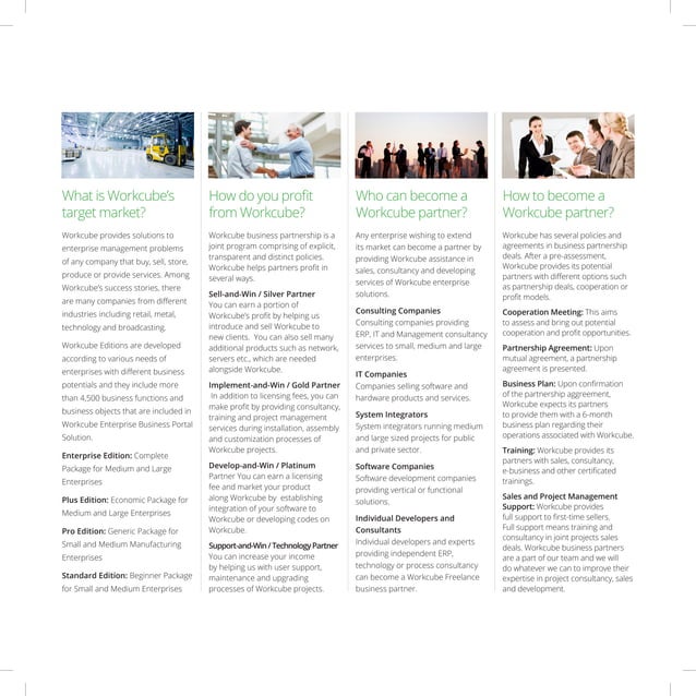 Workcube ERP Partner Program Brochure | PDF