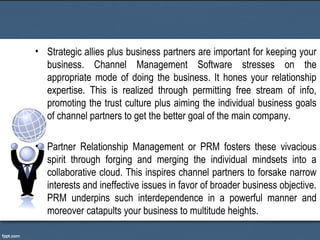 Partner relationship management | PPT