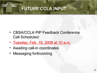 Partners in Protection-Feb2008 | PPT