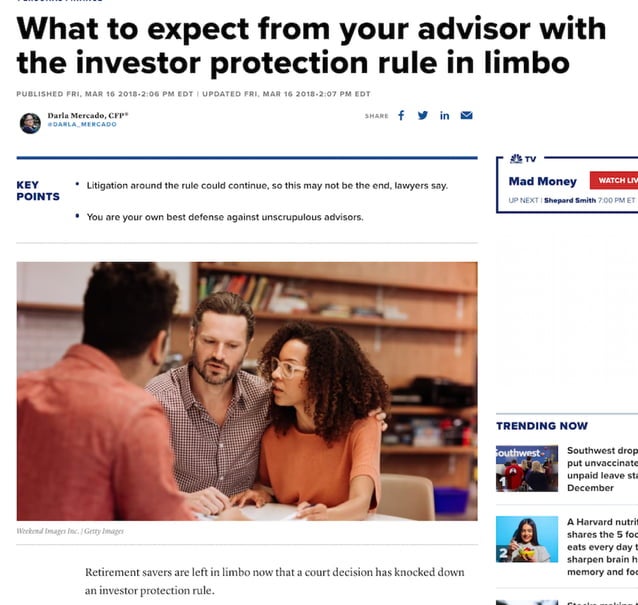 What to expect from your advisor with the investor protection rule in ...