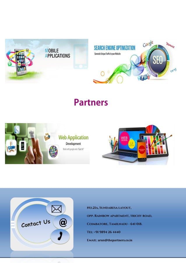 Partners brochure | PDF | Business | Business and Finance