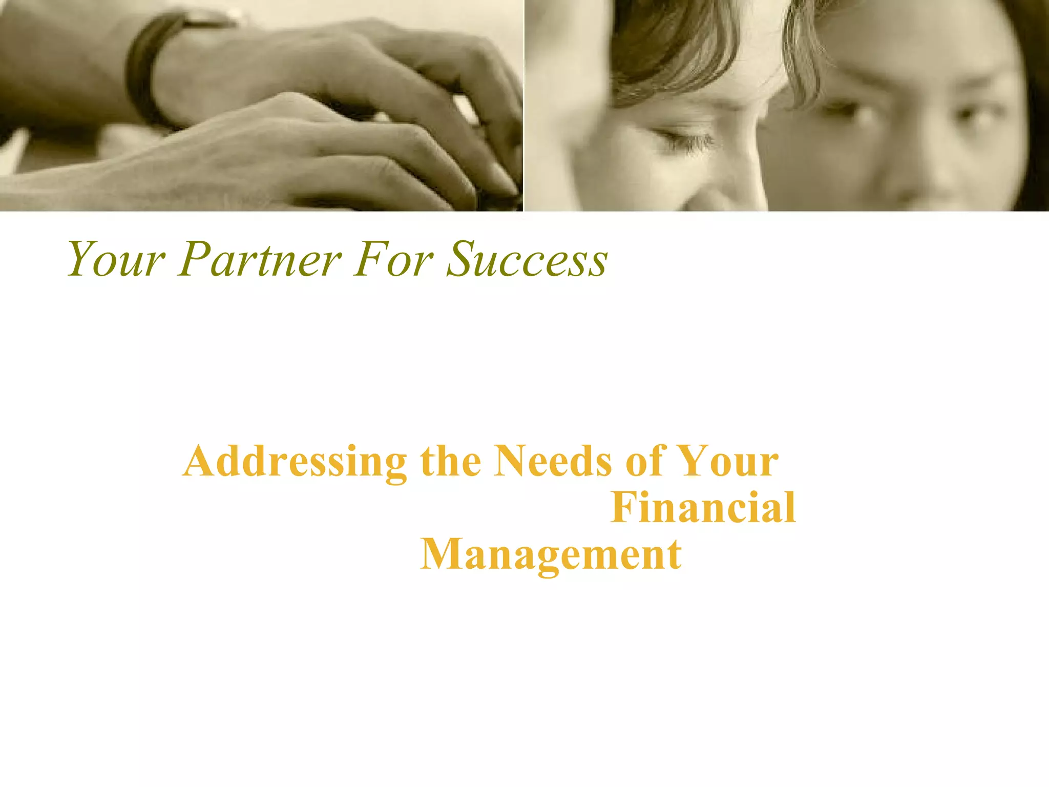 Partners For Success Presentation | PPT