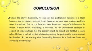 Partnership Business | PPTX
