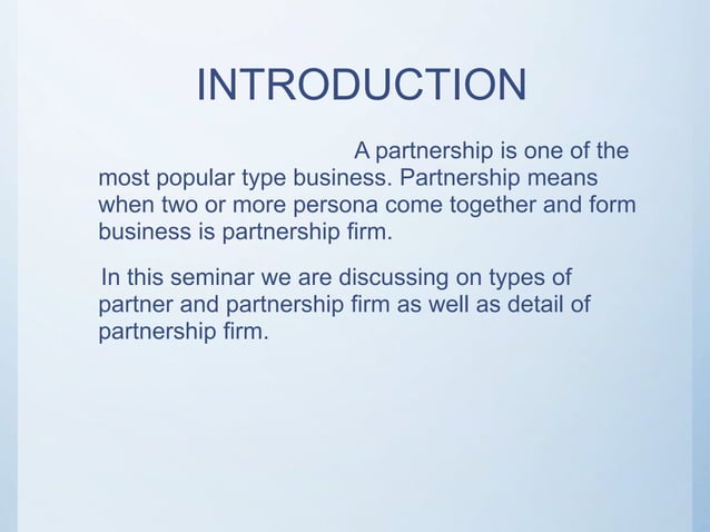 Partnership | PPTX