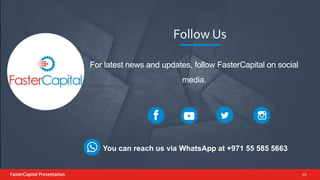 FasterCapital partnership model | PPTX