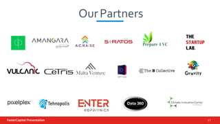 FasterCapital partnership model | PPTX