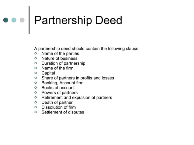 Partnership Act 1932 | PPT