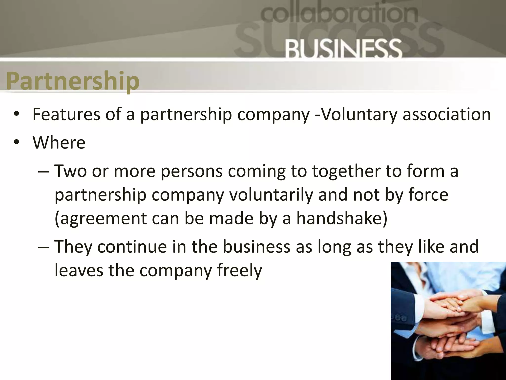 Partnership features | PPTX