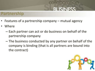 Partnership features | PPT