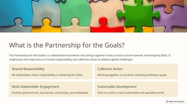 Partnership-for-the-Goals power point file | PPT