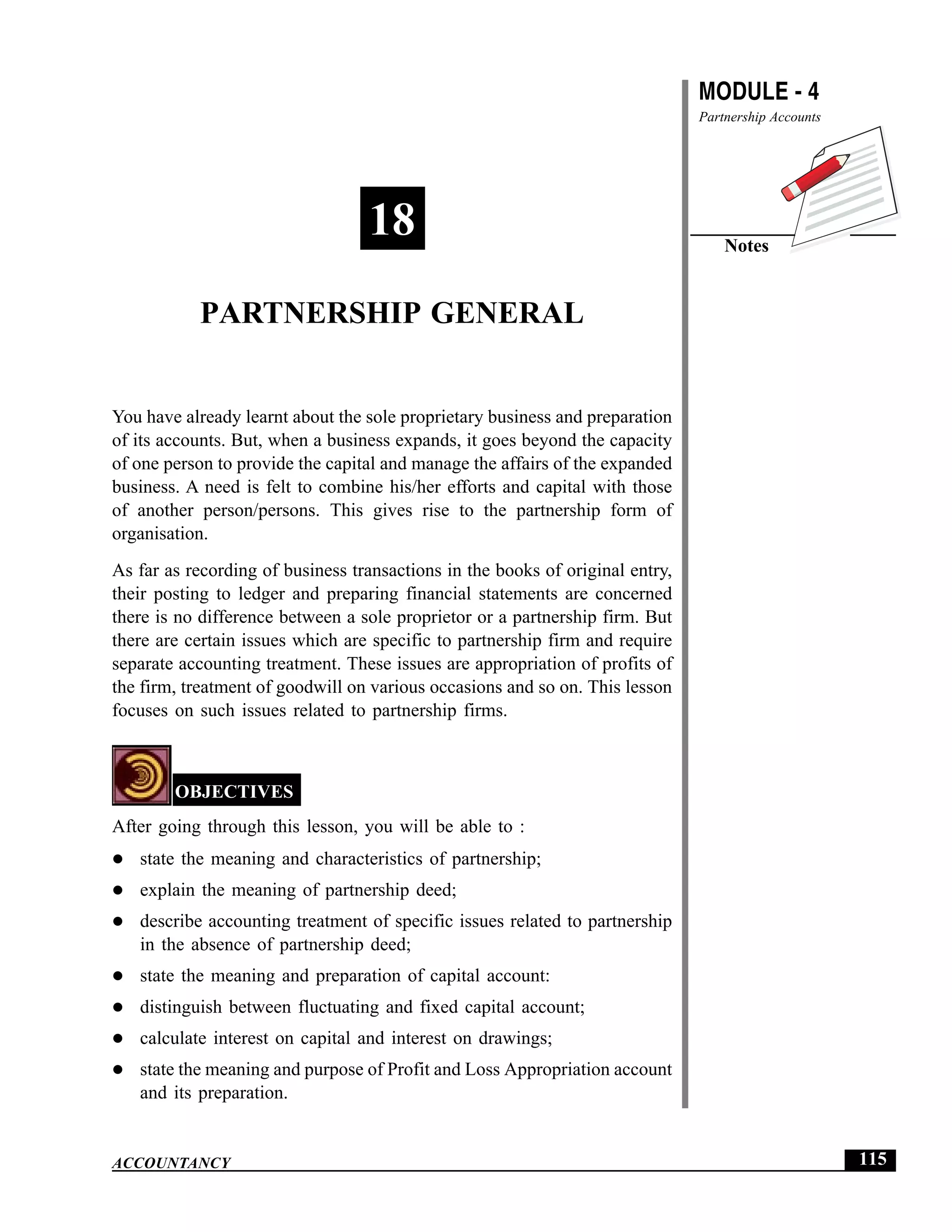 Partnership general | PDF