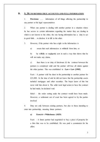 Underlying principles governing relationship between partners | DOCX