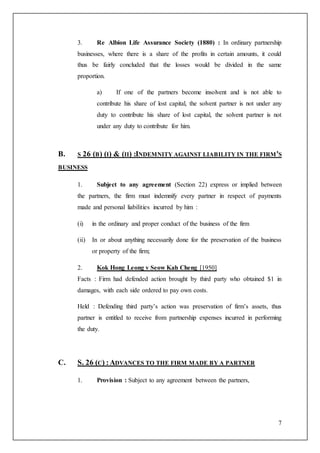 Underlying principles governing relationship between partners | DOCX