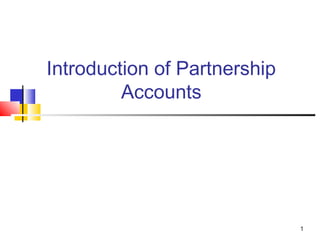 Partnership Accounting | PPT