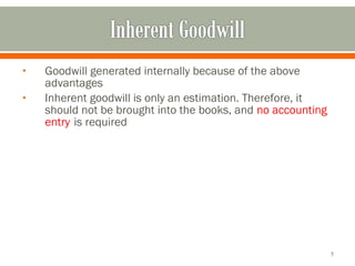 goodwil for partnership notes pdf, ppt. | PPT
