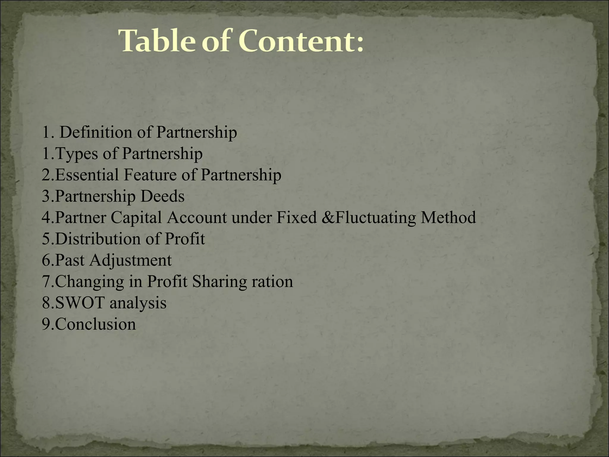 Partnership accounting | PPT