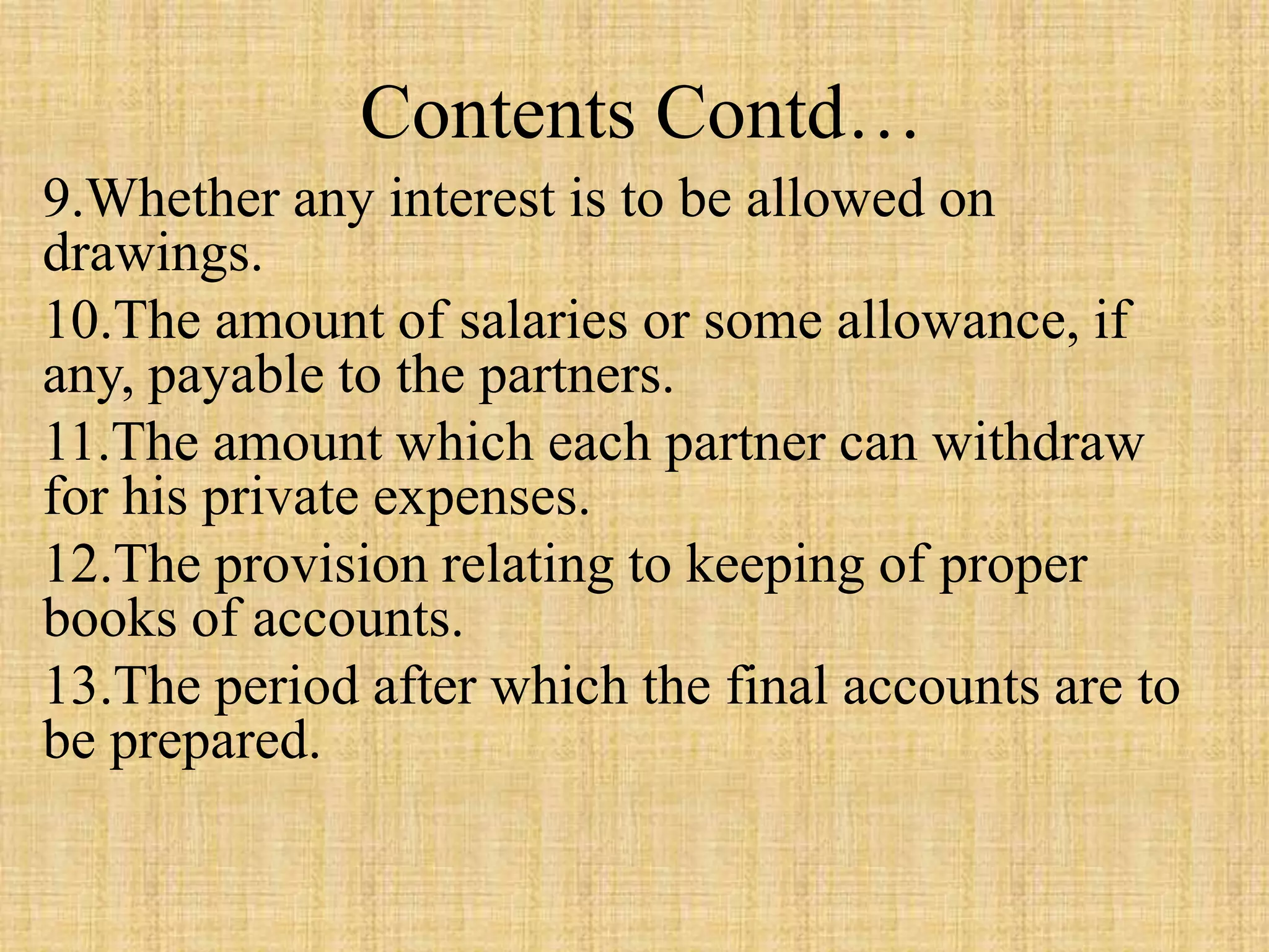 Partnership accounting | PPTX