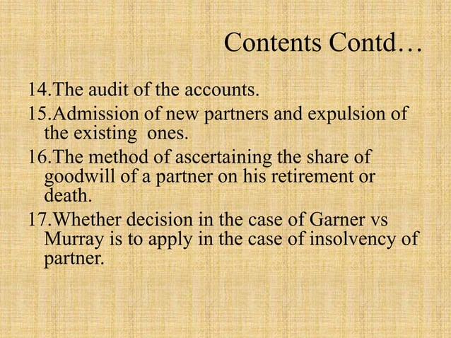 Partnership accounting | PPTX