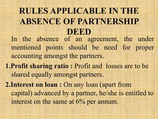 Partnership accounting | PPTX